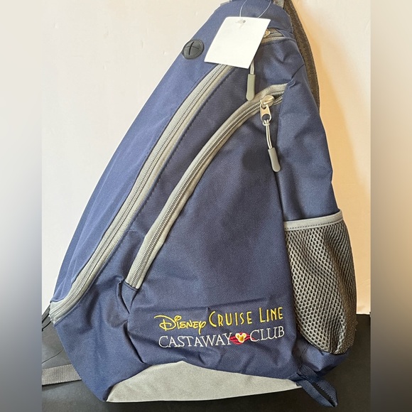 Disney | Bags | Disney Cruise Line Castaway Club Exclusive Navy Blue ...